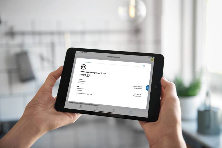 Overal en altijd inzicht in je verbruik en kosten | Vattenfall